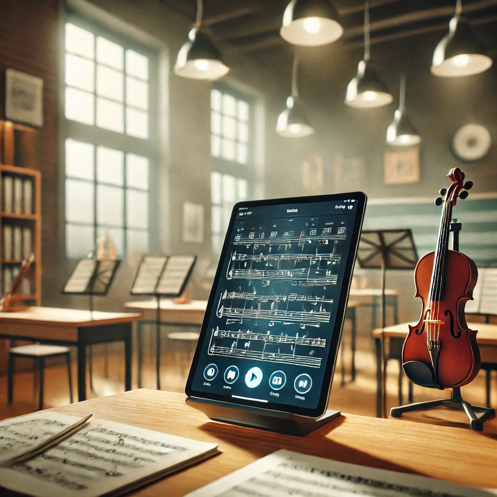 Partitions sur tablette: avantages et inconvénients - Solaure Music Lab